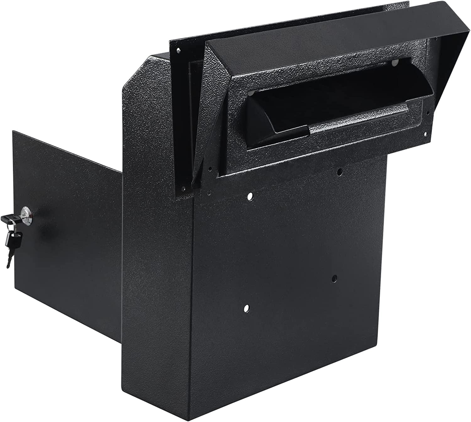 Door Drop Box for Mail, Heavy Duty Mail Boxes with Key Lock,15''x12''x6 ...