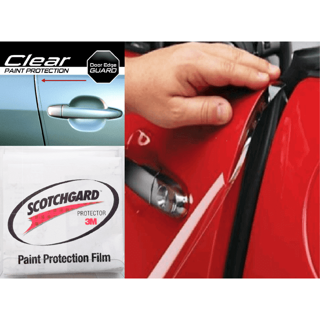 Door Edge Guard ScotchGard Scratch 3M Protection Film Clear Invisible ...