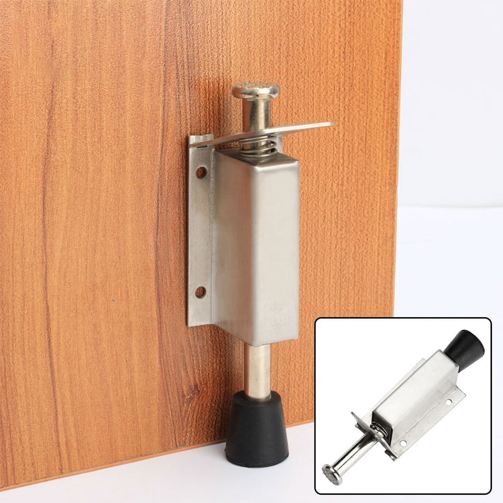 Door Foot Stopper Holder Floor Stop Buffer Gate Stay Catch Latch ...