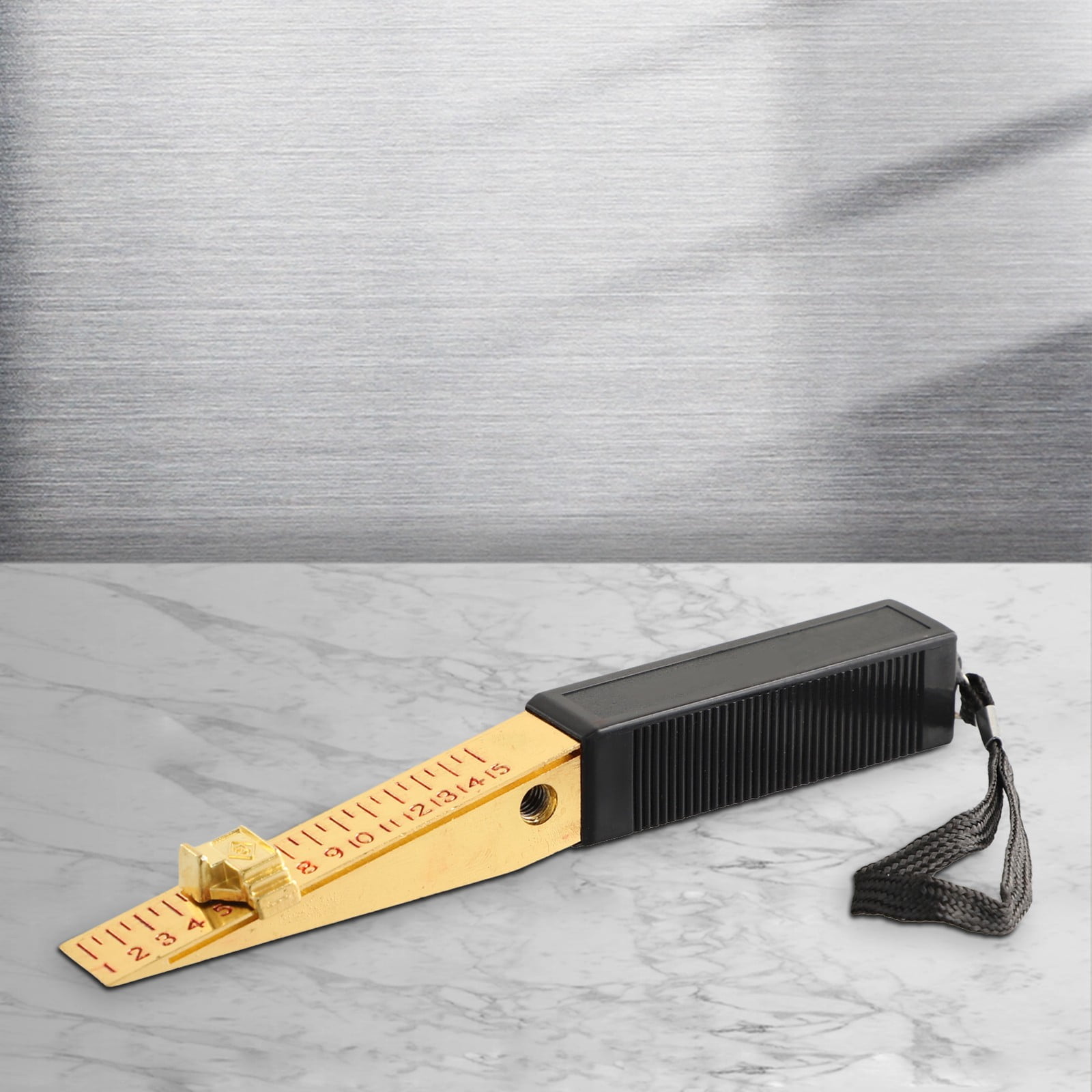 Door Gap Measuring Tool 1-15Mm 0.5Mm Precision Wedge Feeler Vernier ...