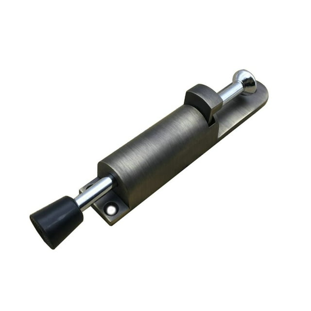 Door / Gate Spring Loaded Kick Down Doorstop Garage Shed Stay Stop ...