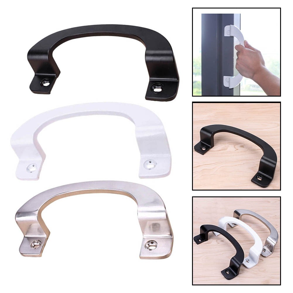 Door Handle Aluminum Sliding Glass Door Pull Fits 6-5/8 Inches Mounting ...