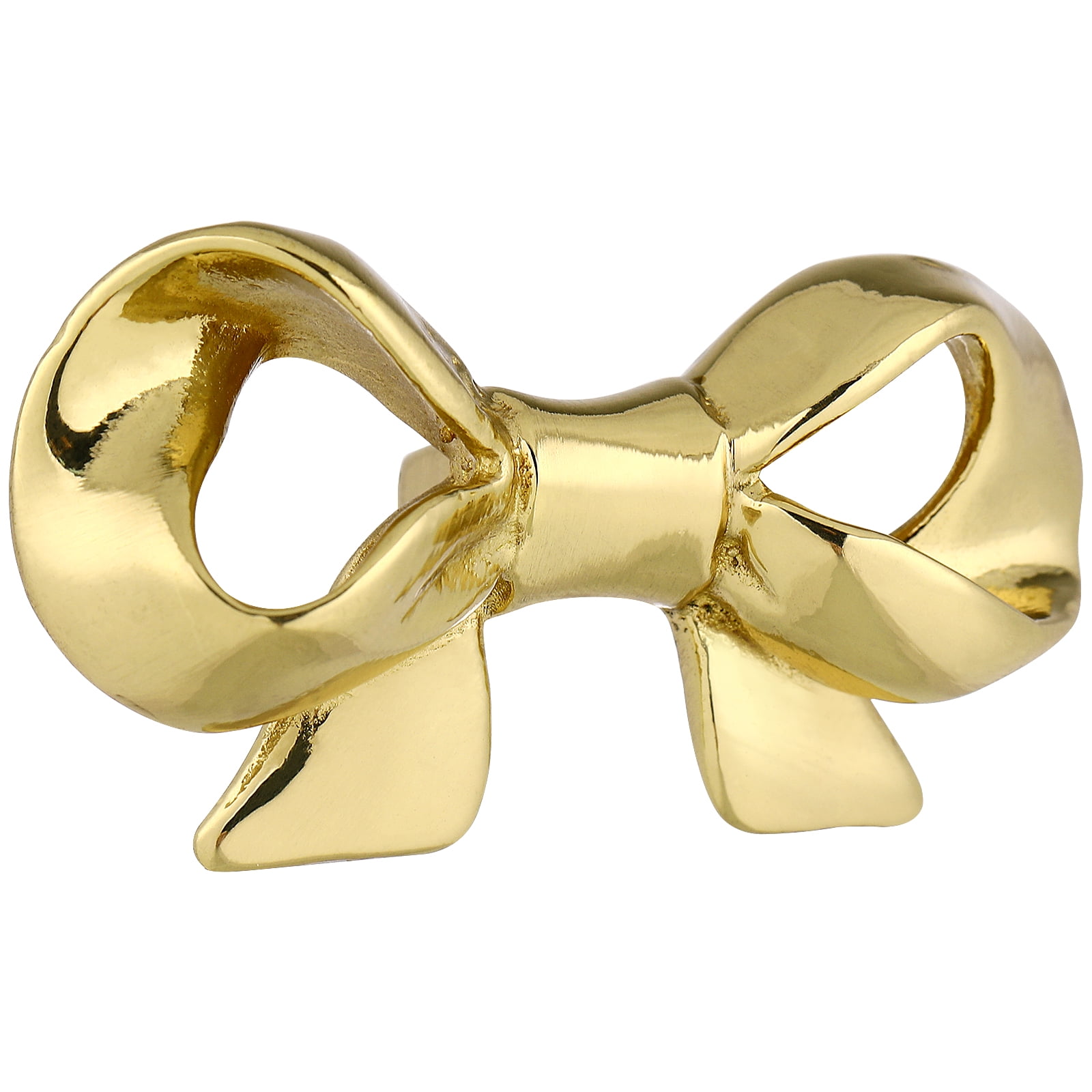 Door Handle Bow Drawer Pulls Vintage Gold Knobs Child Golden - Walmart.com