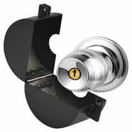 Round Door Handle Locking Device, Door Handle Lock Cover, (with ...