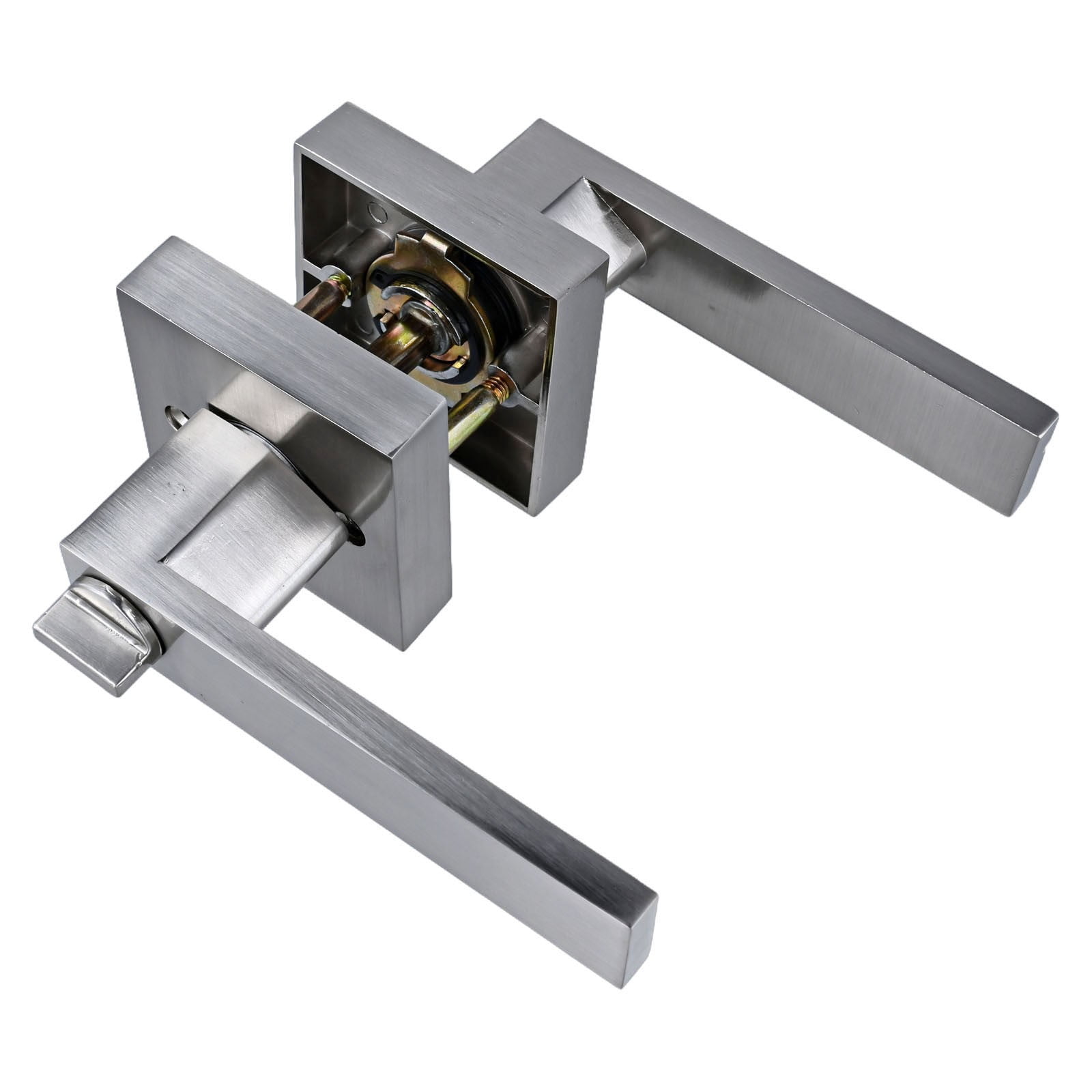 Door Handle Lock for Interior Doors with Lock Cylinder Heavy Duty Door ...