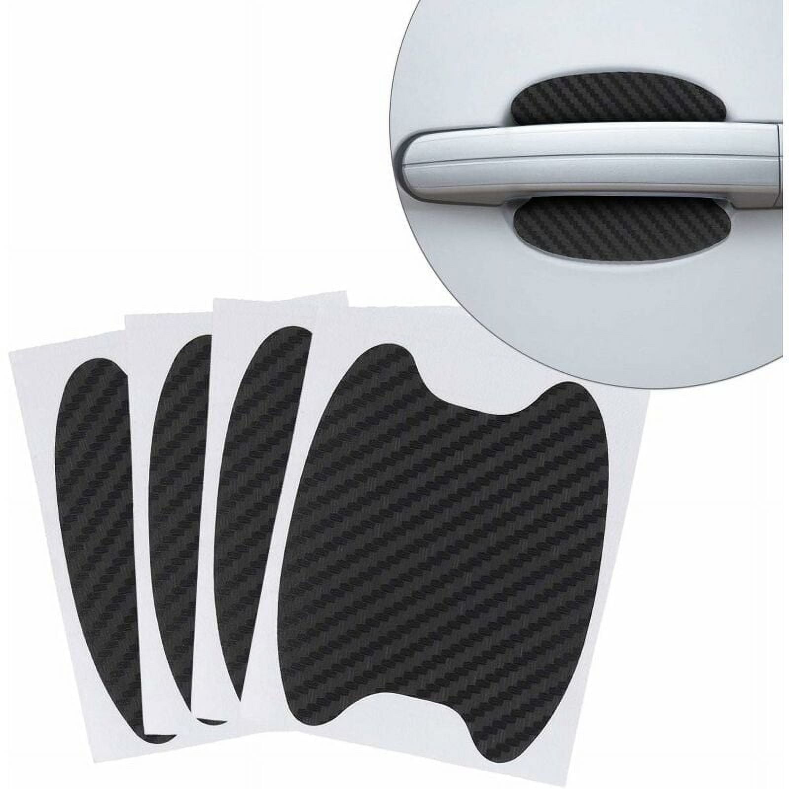 Door Handle Protector, Universal Size 3D Carbon Fiber Scratch Resistant ...