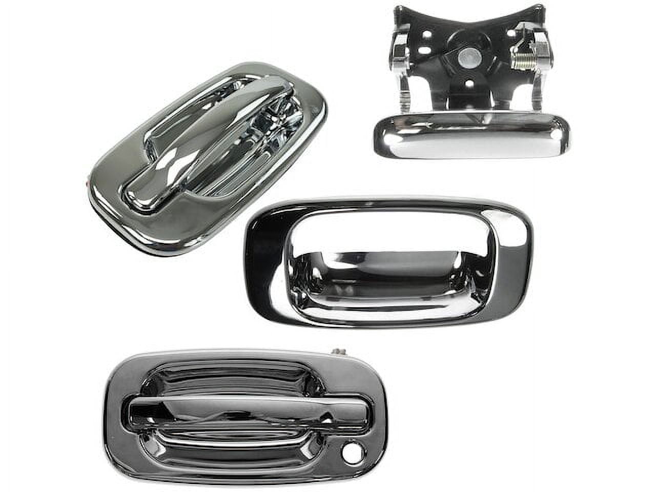 Door Handle Set 4 Piece - Compatible with 1999 - 2006 Chevy Silverado ...