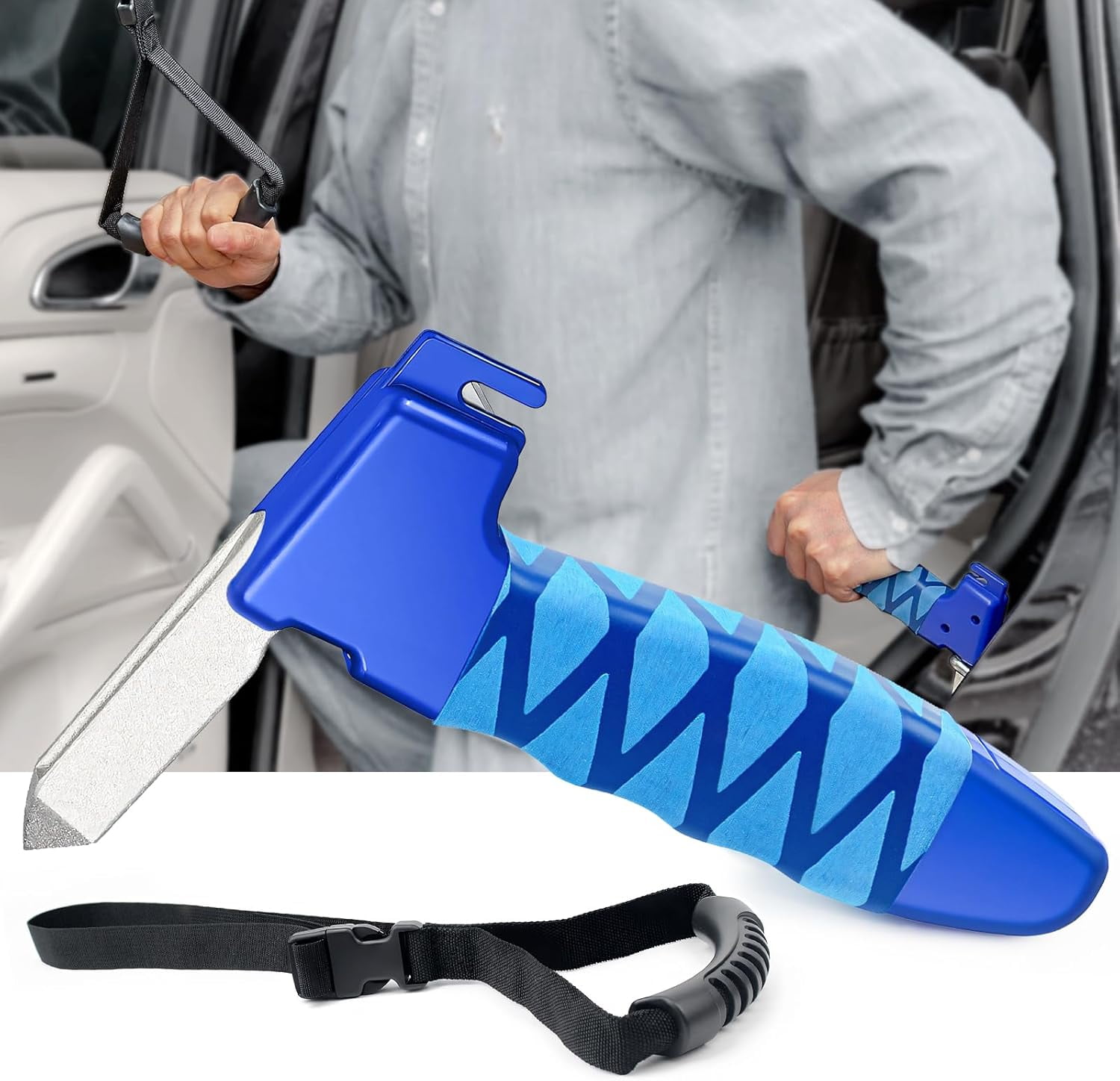 Door Handle for , Includes Easy Support Handle with Assist Pull Strap ...