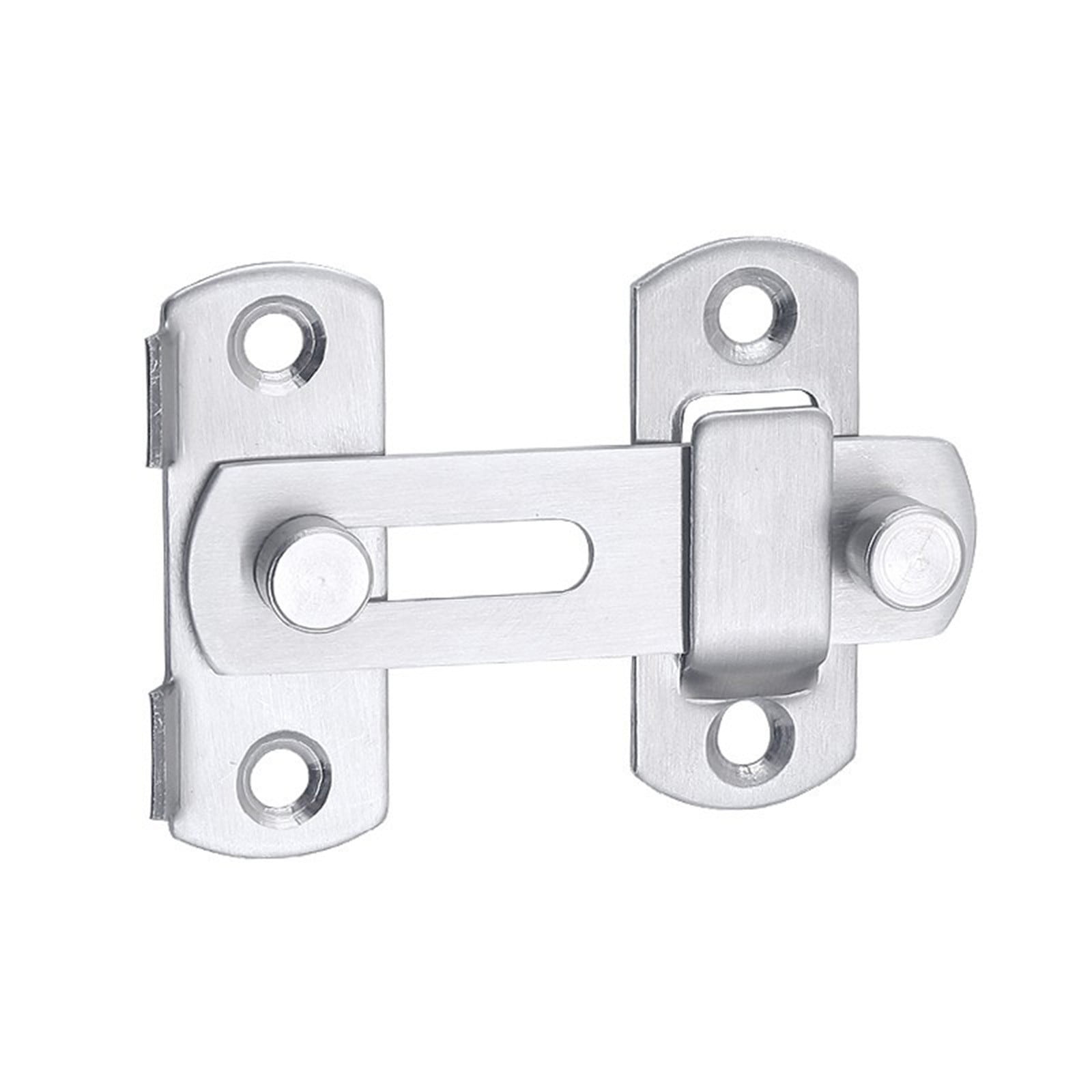 Stainless Steel Door Hasp Latch Lock, Sliding Security Lock for French ...