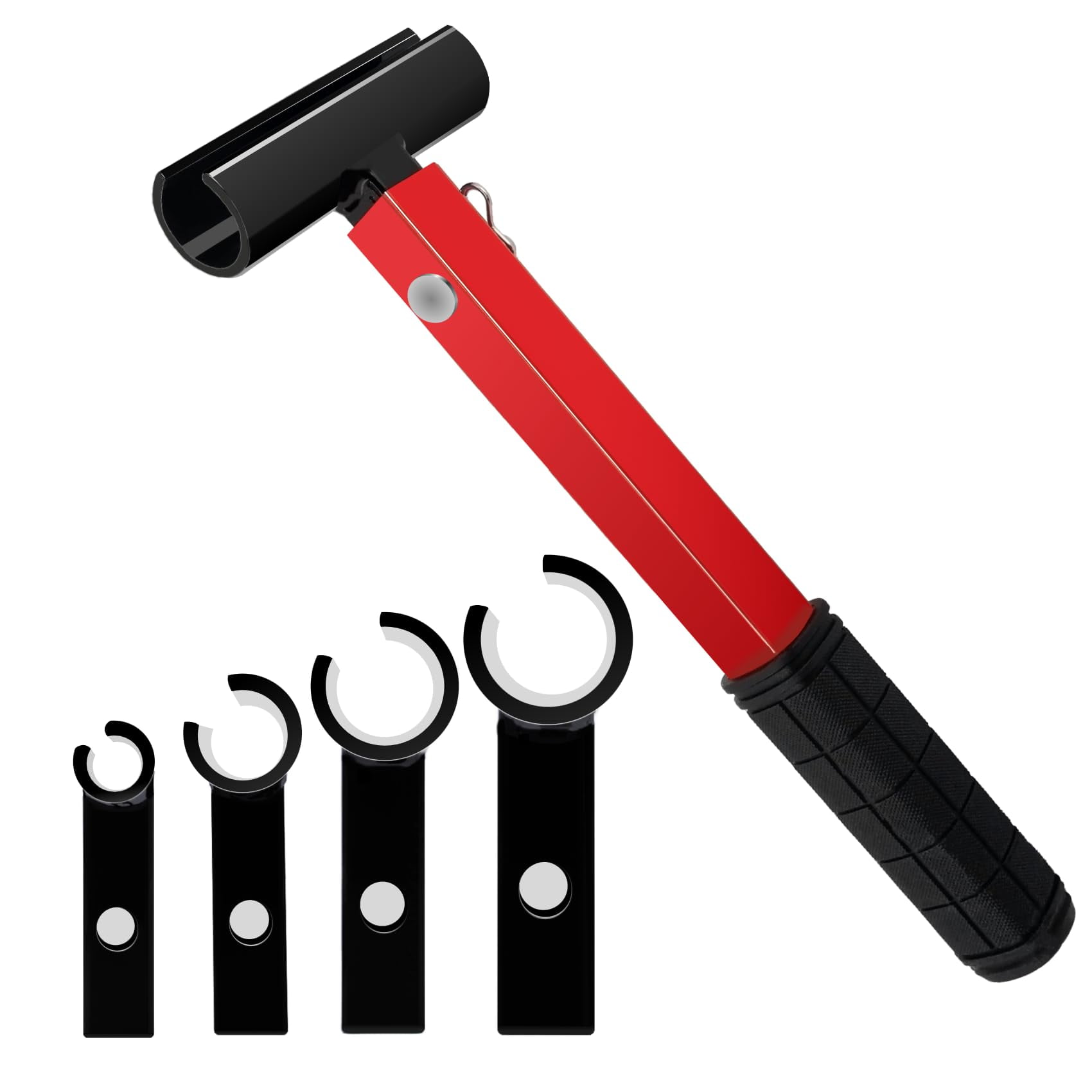 Door Hinge Adjustment Tool, 4 in 1 Adjustment Wrench Set with Replacement Rounds, Door Gap ...