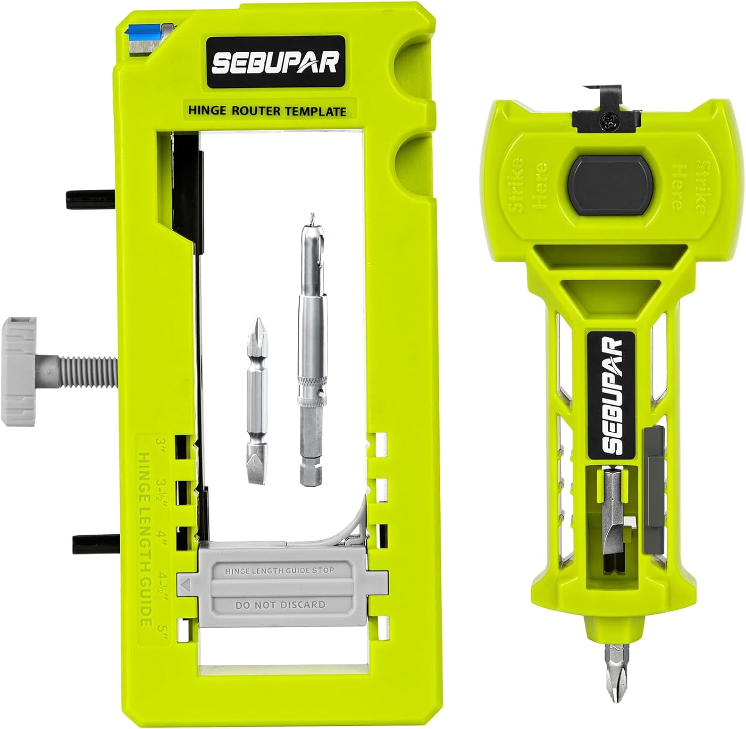 Door Hinge and Door Latch Installation Kit, Door Hinge Mortiser ...