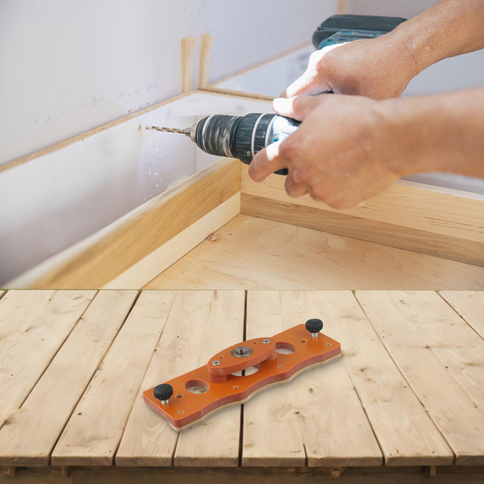 Door Hinge Drill Jig Cabinet Hinge Drill Guide Door Hinge Router ...