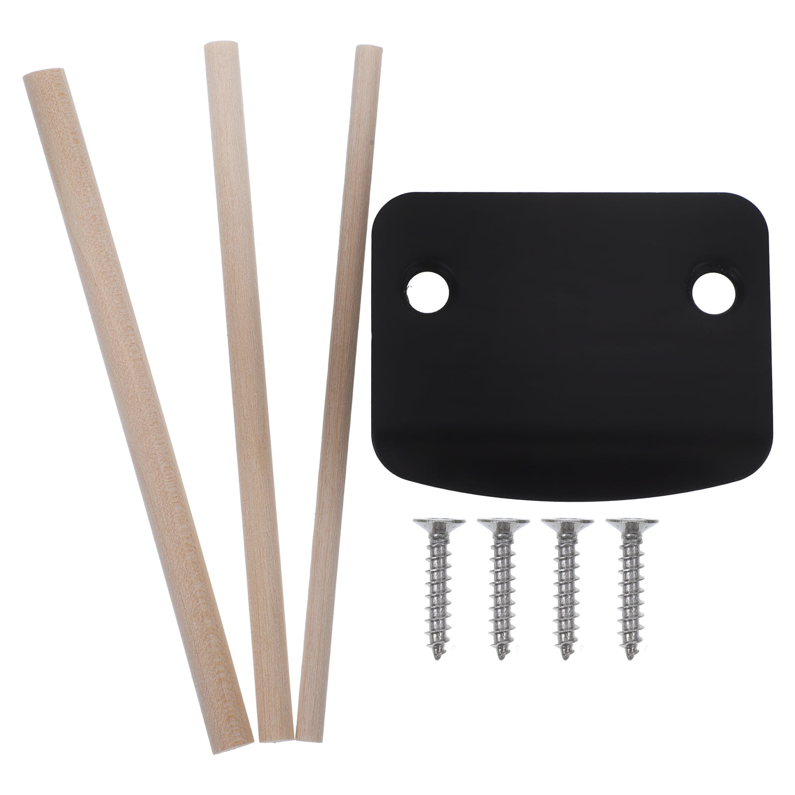 Door Hinge Filler Plate Cabinet Repair Gusset Board Filling - Walmart.com
