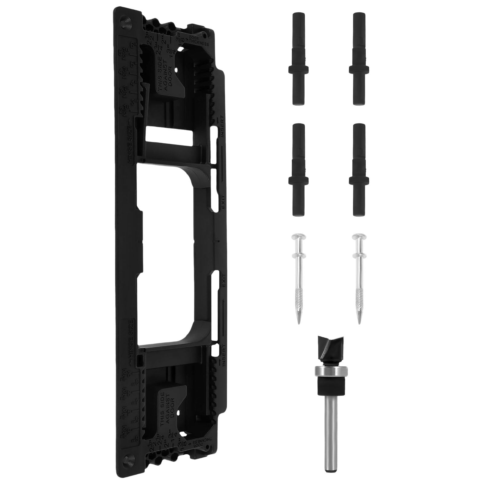 Door Hinge Installation Kit Adjustable Door Hinge Template ...