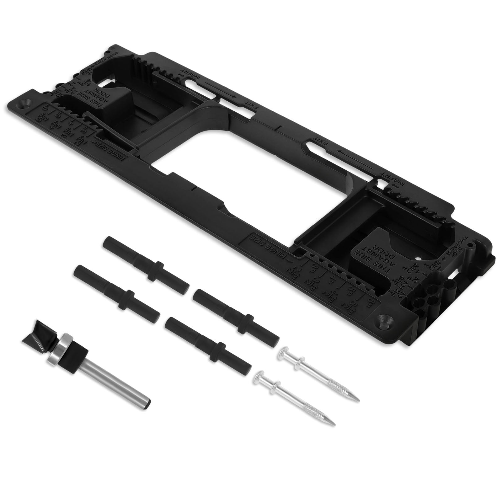 Door Hinge Installation Kit Adjustable Door Hinge Template ...