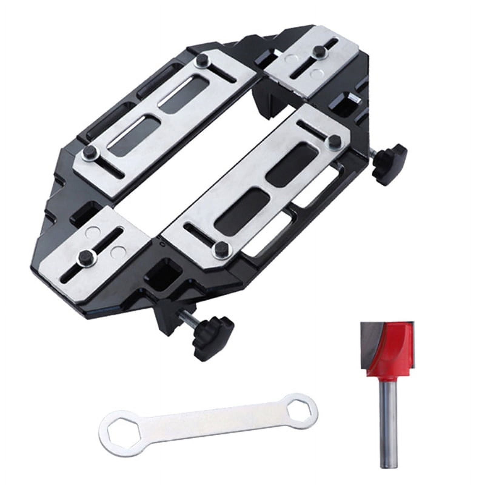 Door Hinge Jig Woodworking Hole Opener Slotting Locator Wooden Door ...