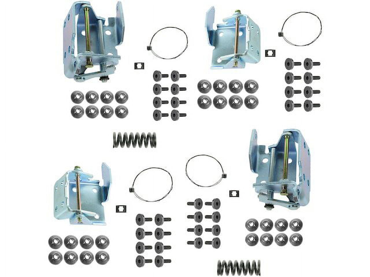 Door Hinge Pin And Bushing Kit 4 Piece Compatible With 1988 2000