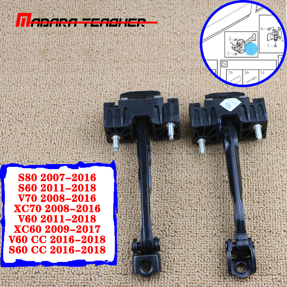 Door Hinge Retainer Strip for Volvo Rear Support 31298466 31298467 ...