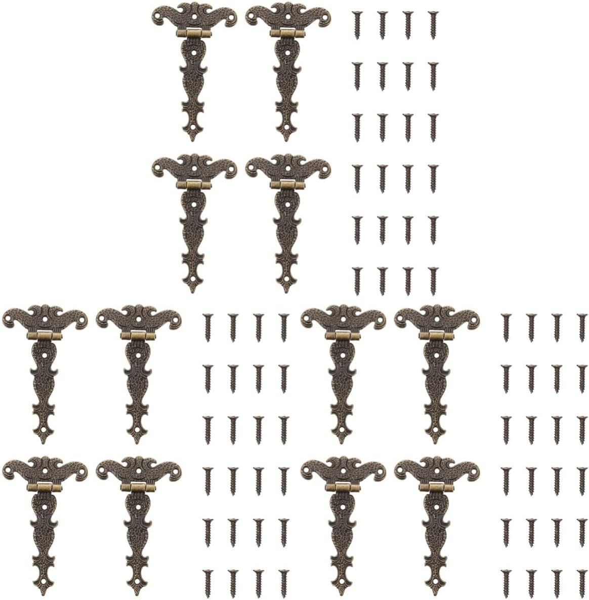 Door Hinges 3pcs Vintage Door Hinges Retro Interior Hinge Shutter ...