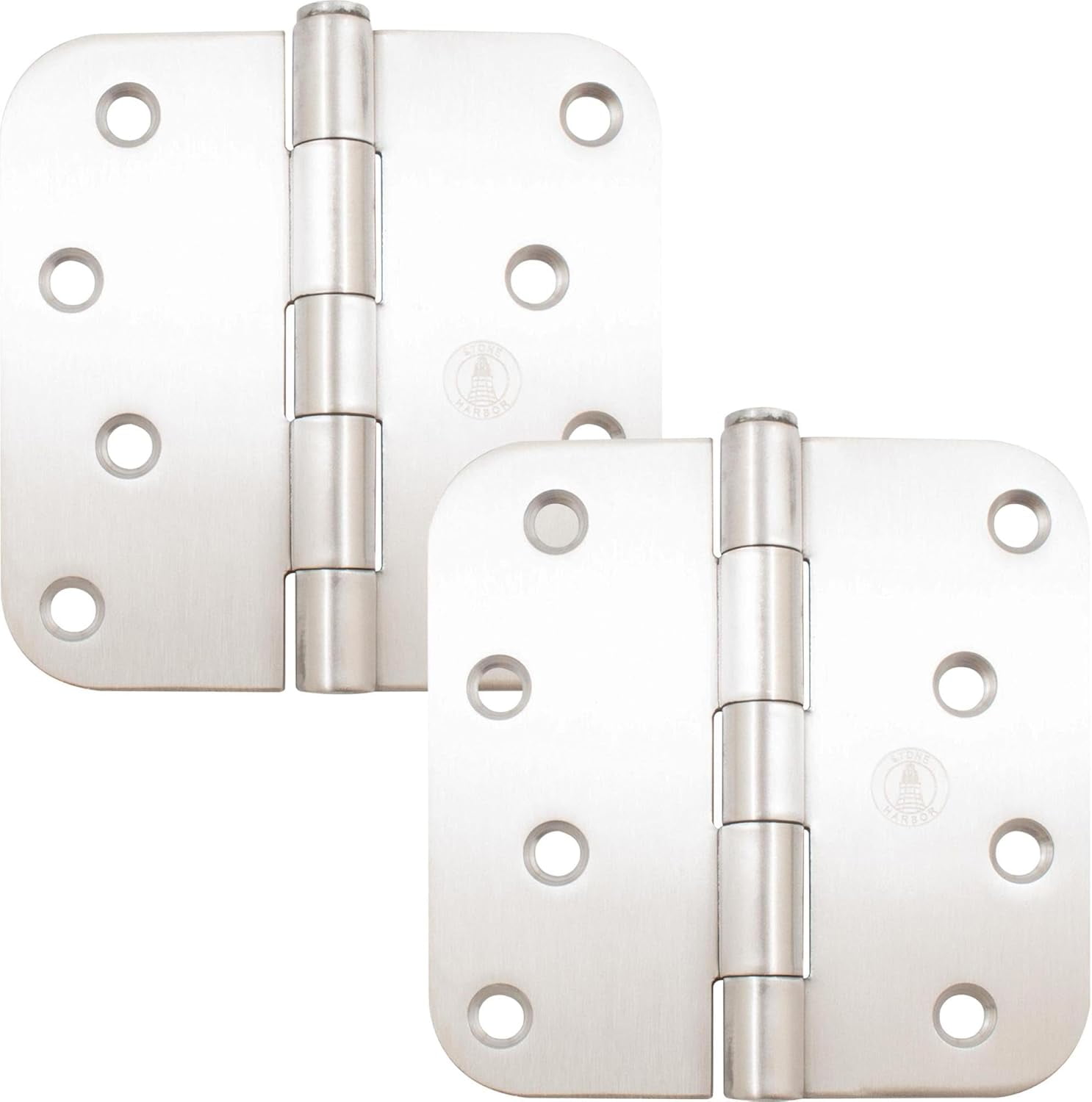 Door Hinges, 5/8" Corner, Stainless Steel, 2-Pack - Walmart.com