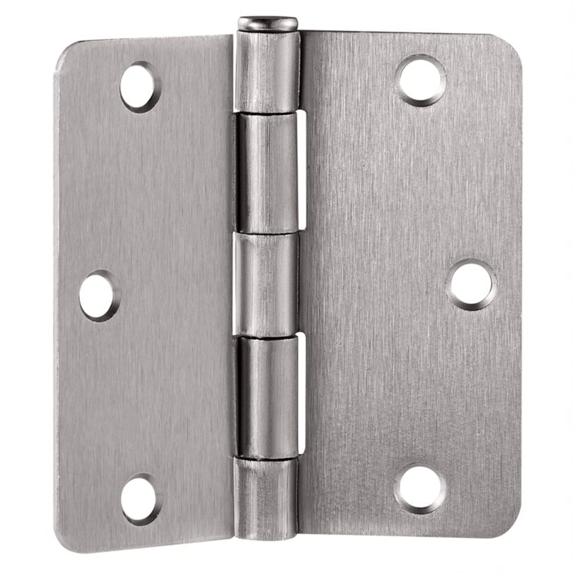 Door Hinges for Interior Doors 6-Pack 3.5-inch x 3.5-inch – Rounded 1/4 ...