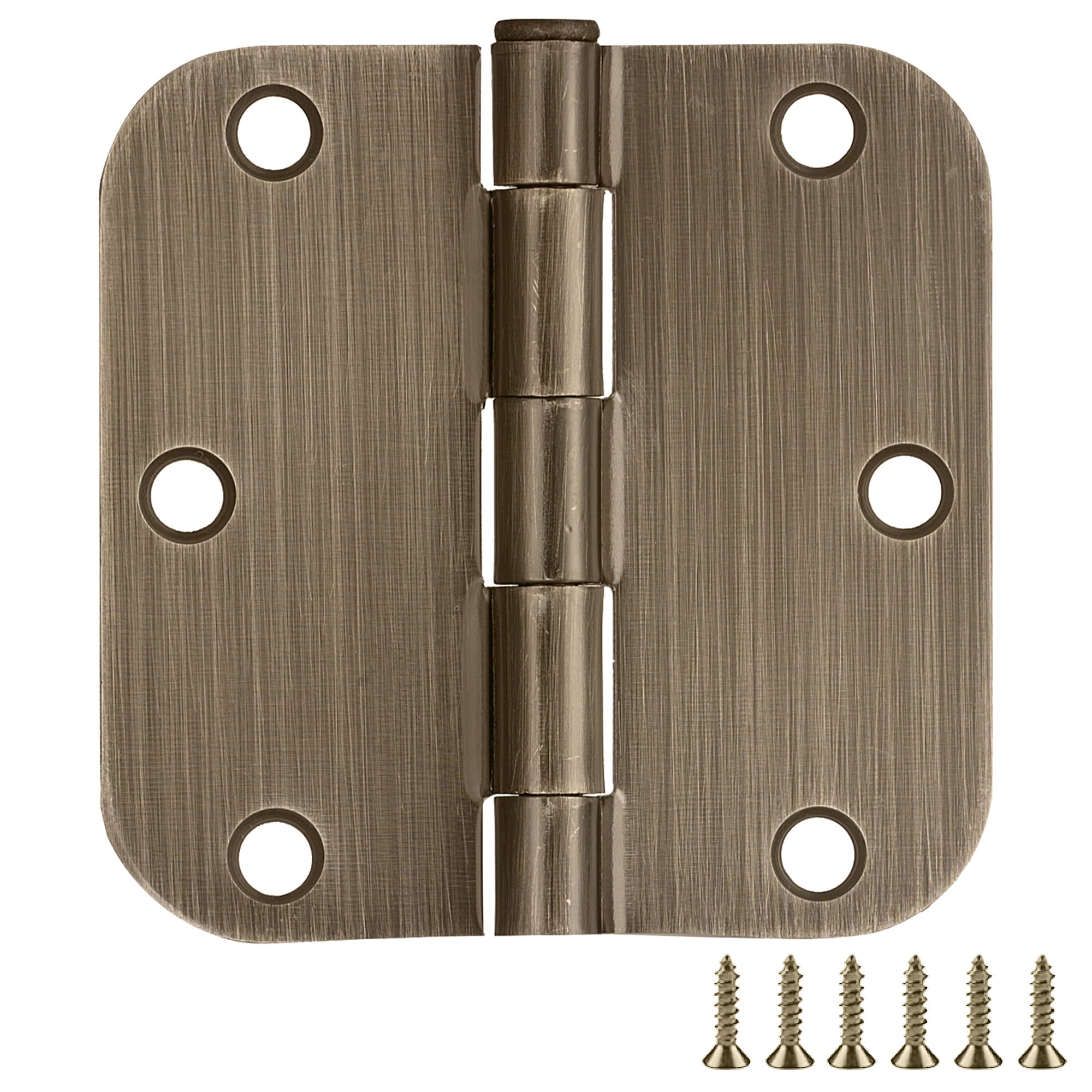 Design House Steel Rounded Standard Fit Interior Door Hinges (6-Pack ...