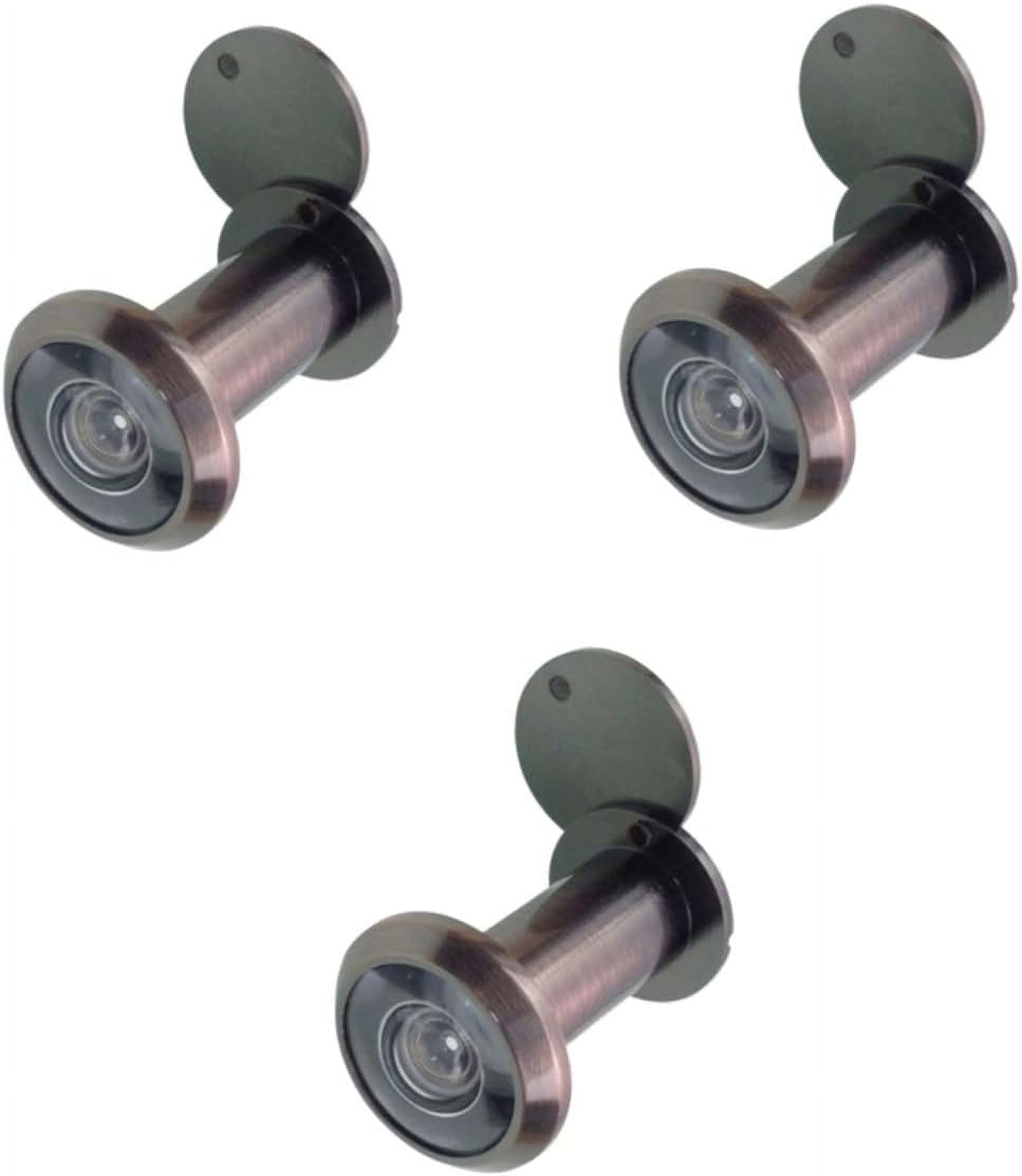 Door Hole 3pcs Large Viewing Angle Pinhole Door Peep Hole Door Viewer ...