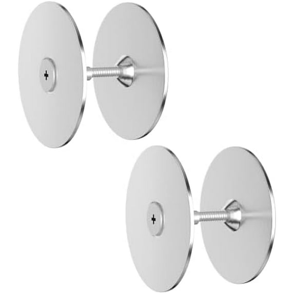 Door Hole Cover Plate 2-5/8" Diameter Door Knob Hole Cover Plate Round ...