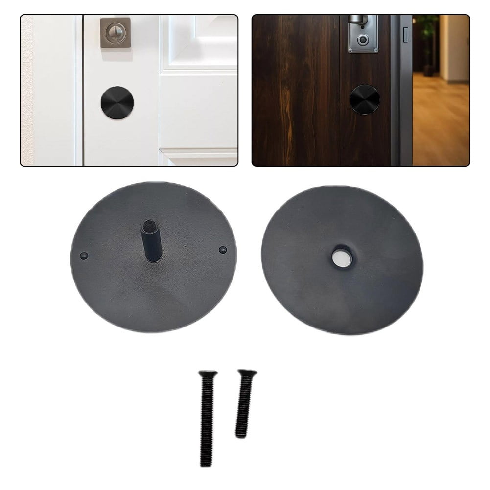 Door Hole Cover Plate Diameter 2-5/8In Door Knob Hole Deadbolt Cover ...