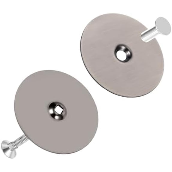 Door Hole Cover Plate, Door Knob Cover Door Knob Plate 2-5/8" Diameter ...