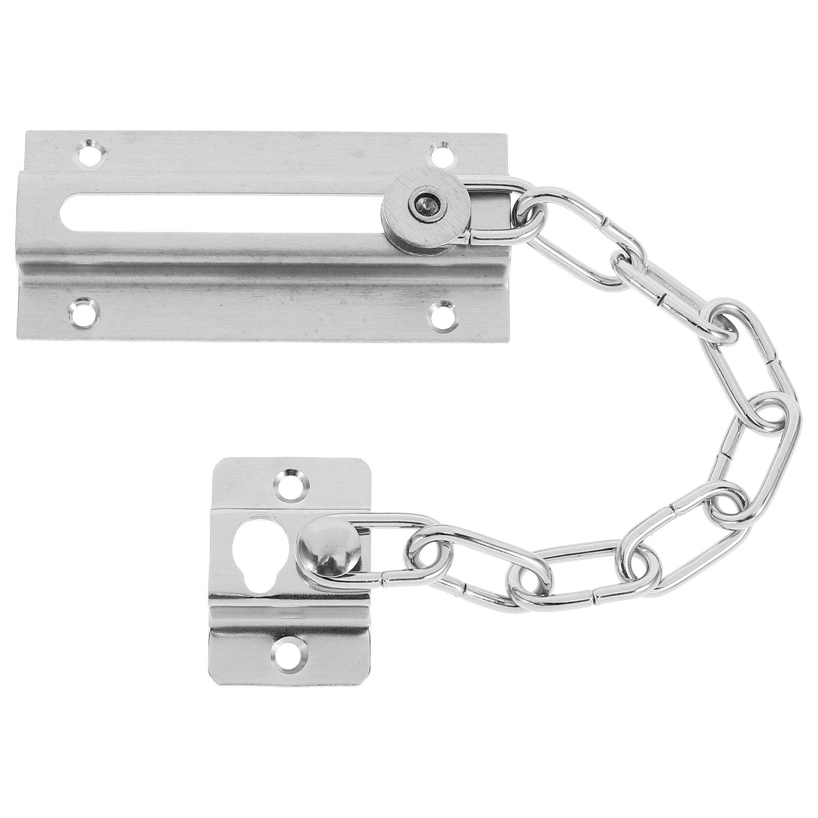 - Door Hook Lock Chain Security Travel Cabinet Silver - Walmart.com