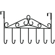 Over The Door Hooks Door Hanger,Over The Door Towel Rack with 5 Coat ...