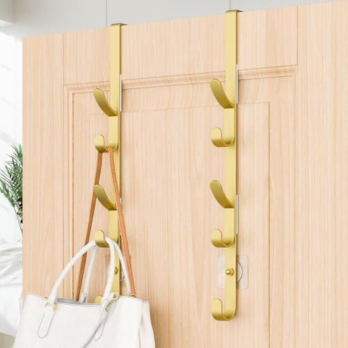 Over The Door Hooks, Metal Door Hooks for Hanging, Over The Door Purse ...