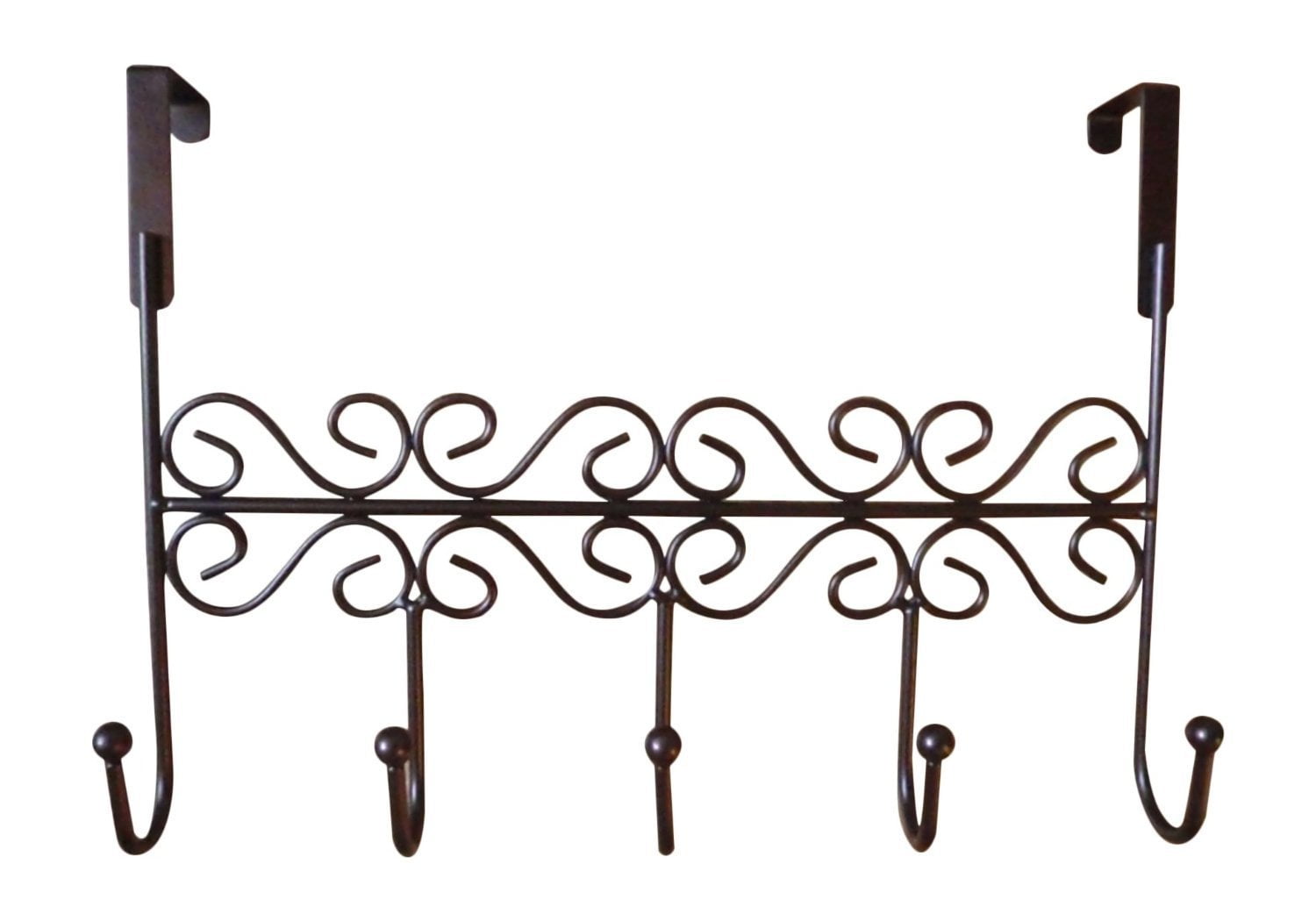 Over The Door Hooks for Space Saving, No Assembly Required Heavy Duty ...