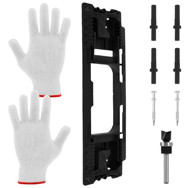 Door Jamb Hinge Jig Precise Door Hinge Mortiser Template Plastic Door ...