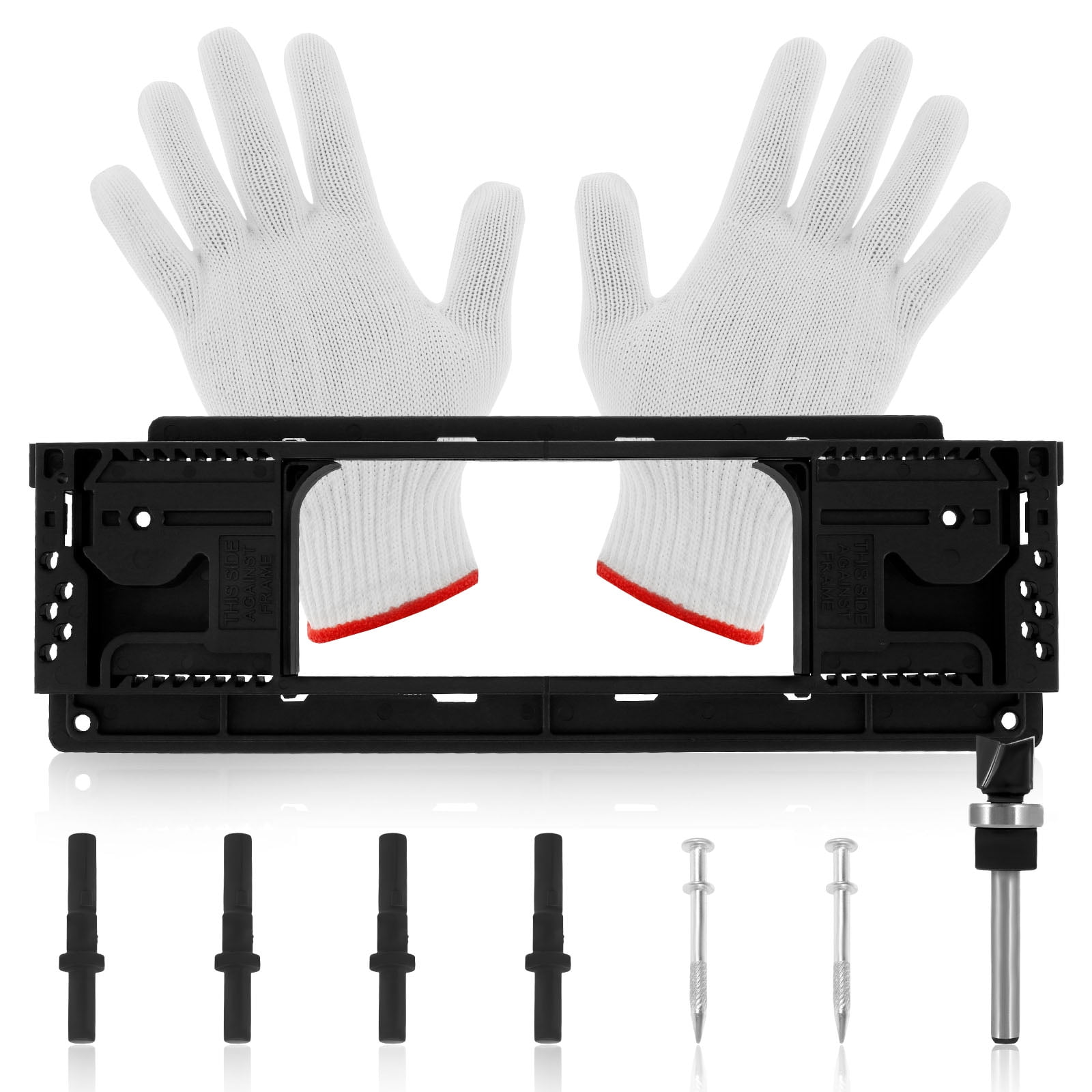 Door Jamb Hinge Jig Precise Door Hinge Mortiser Template Plastic Door ...