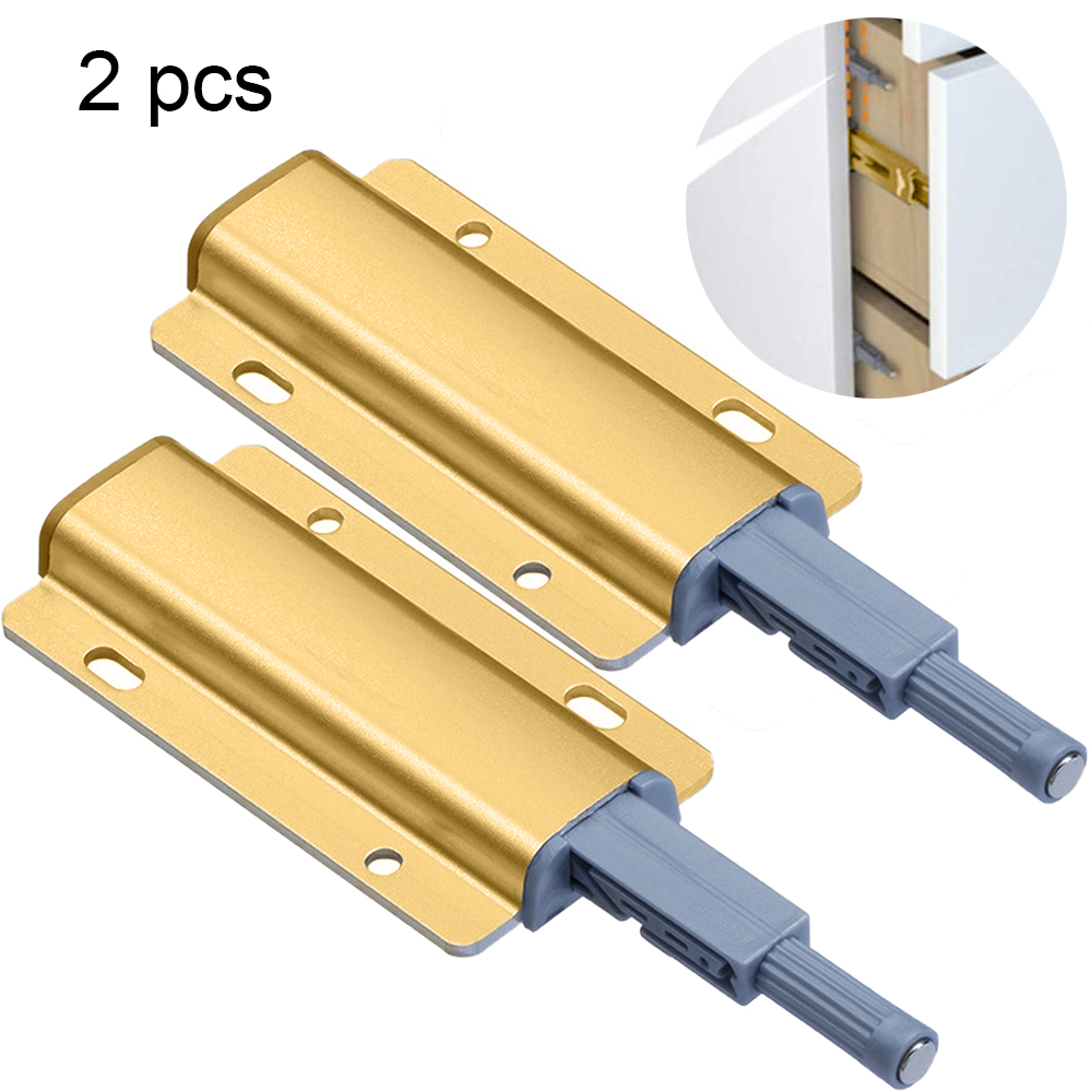 Door Kitchen Latch Soft, Magnetic Push Open Latch, Magnet Touch Latches ...