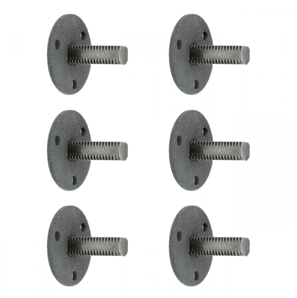 Door Knob Dummy Square Spindle Steel 1-3/8 inch Dia x 1 inch L Antique ...