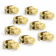 Door Knobs Interior Bedroom Knob With Lock Keyless Heavy Duty Stainless ...