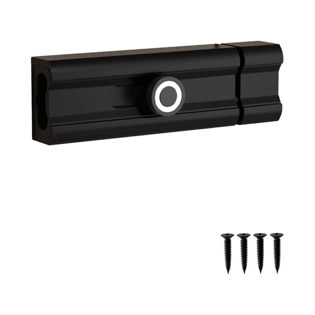 Door Latch Aluminum Alloy Door Latch With Screws Punch Holes Lock ...
