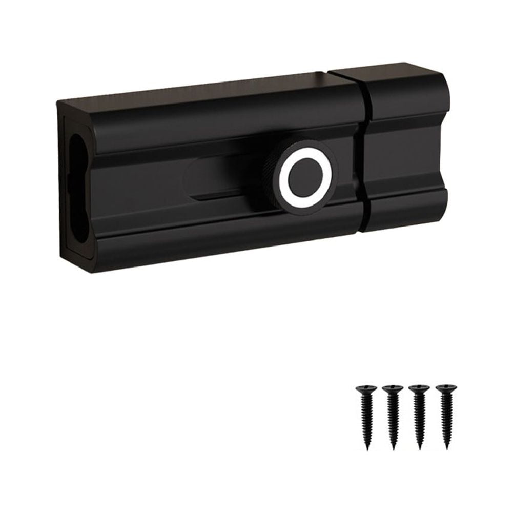 Door Latch Aluminum Alloy Door Latch with Screws Punch Holes Lock ...