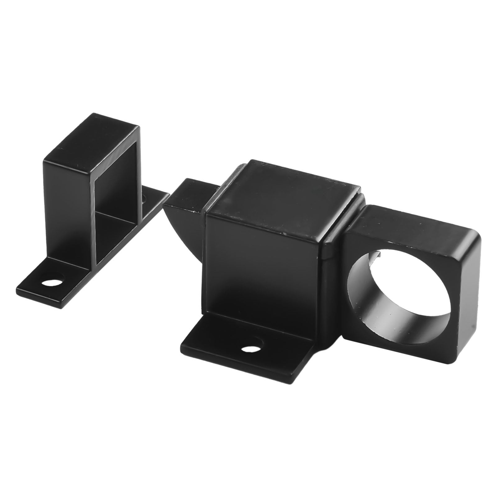 1pc Door Latch Aluminum Alloy Square Self-closing Bolt Automatic Latch ...