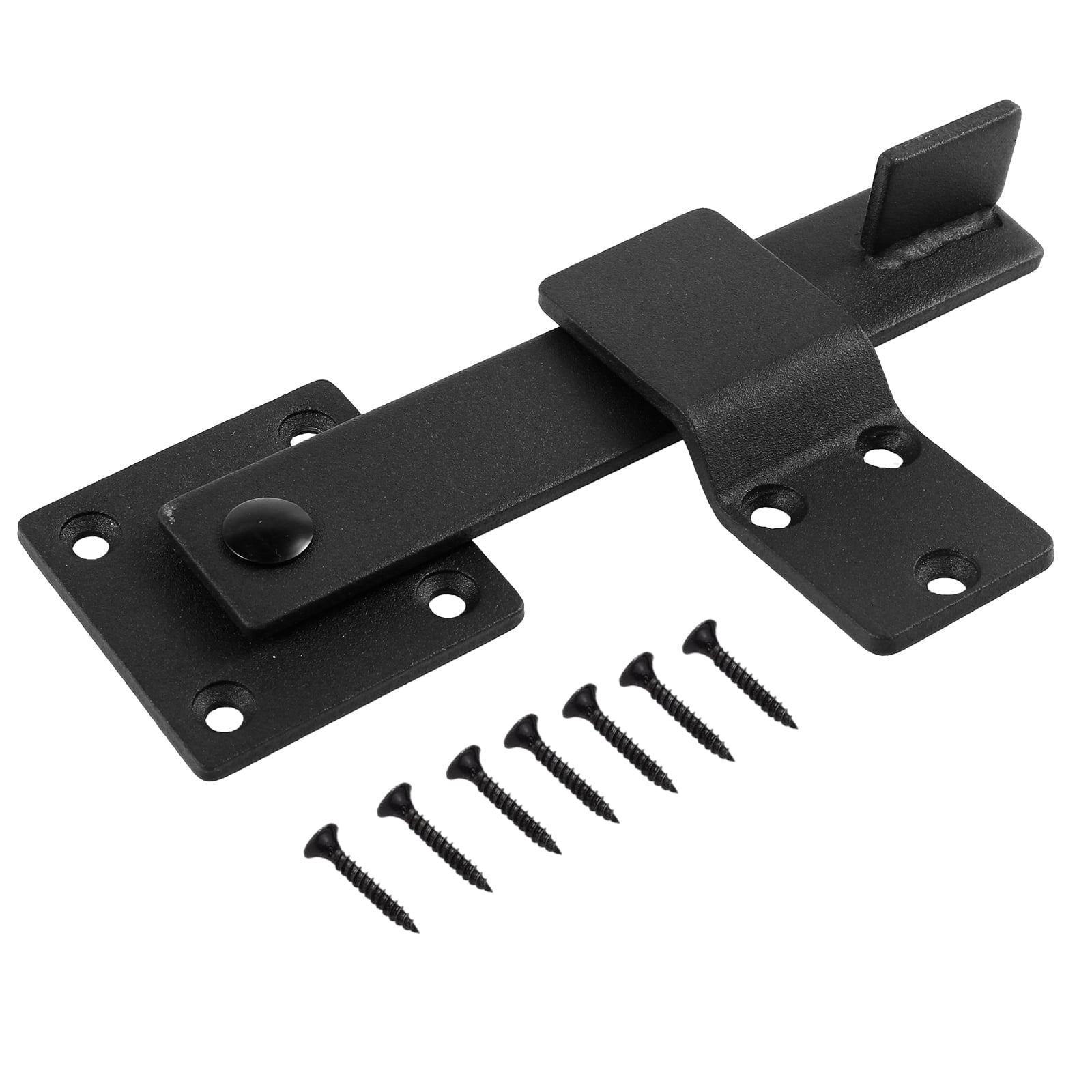 Door Latch Carbon Steel Flip Latch Solid 360 Degree Rotation Sliding ...