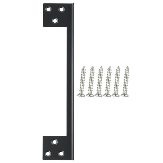 Door Latch Guard Plate, Outswing Door Security Protector, Door Latch ...