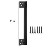 Door Latch Guard Plate, Outswing Door Security Protector, L-Shaped Door ...
