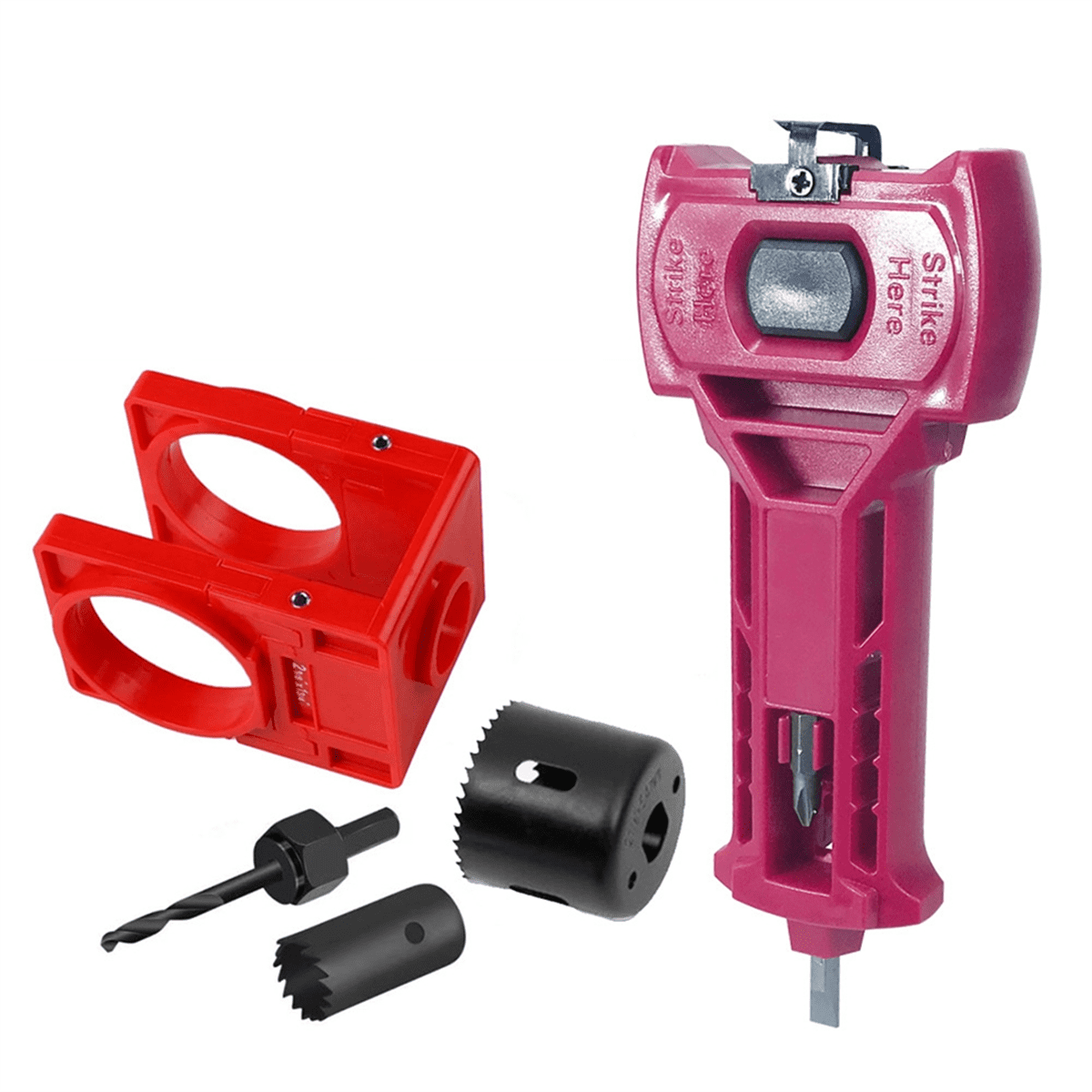 Door Latch Kit,Door Latch Mortise Tool,Door Installation Kit for 1-3 ...