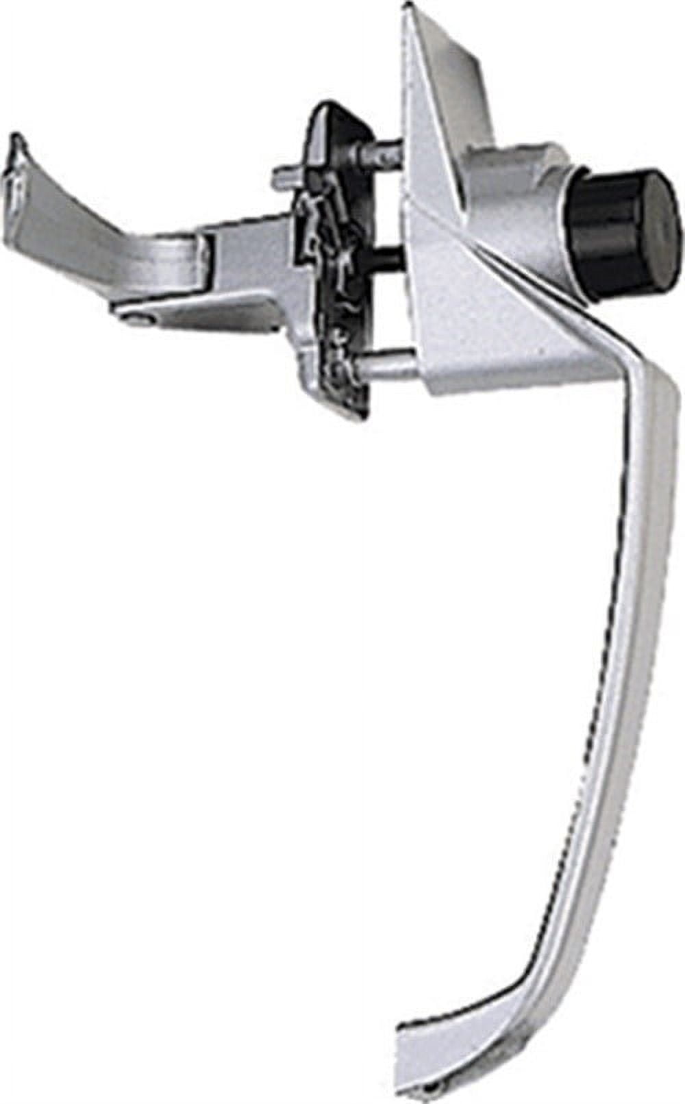 Stanley 12-8033 Pushbutton Latch in Clear Coated, Aluminum - Walmart.com