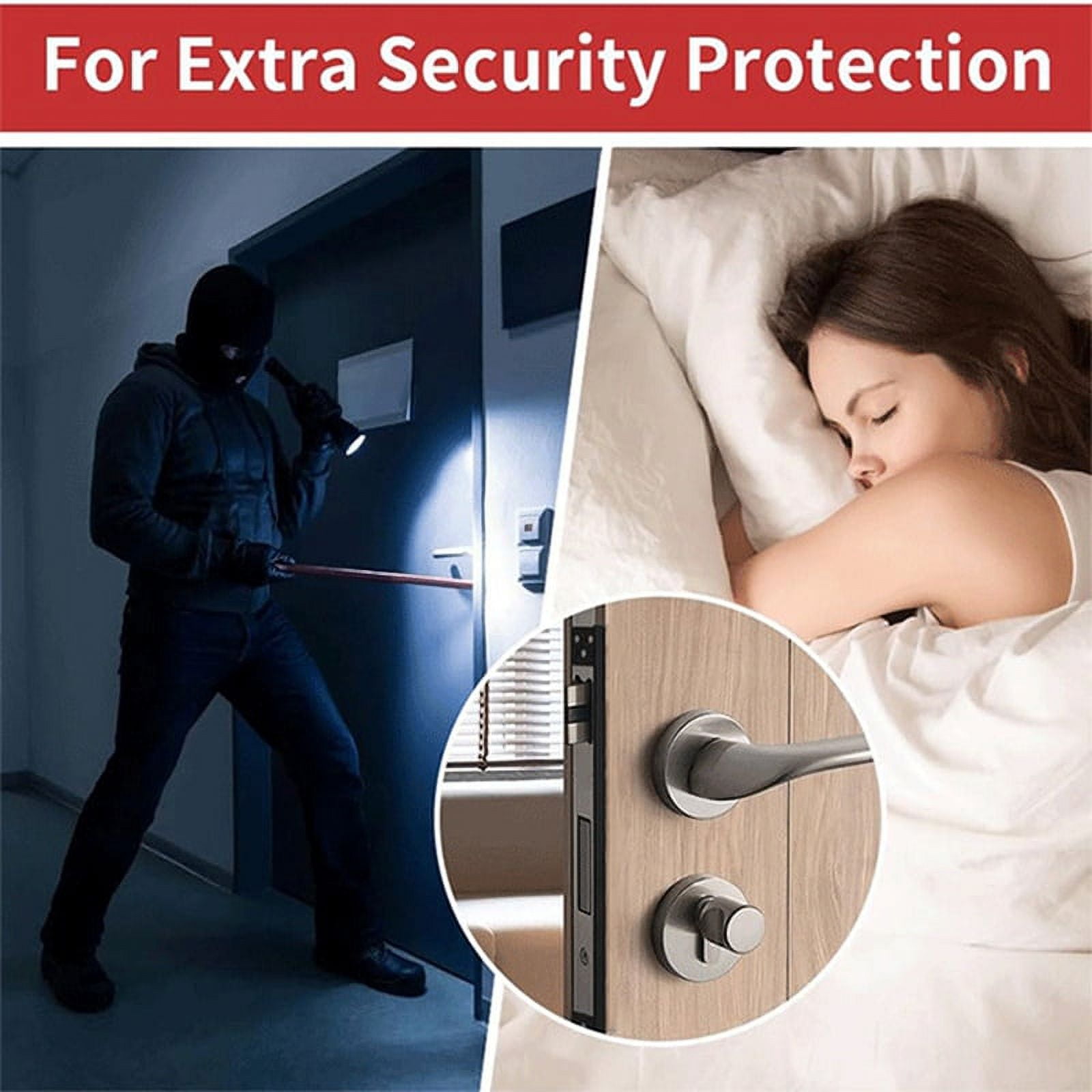 Door Latch Shield Plates, Outswing Door Security Protector, Door Latch ...