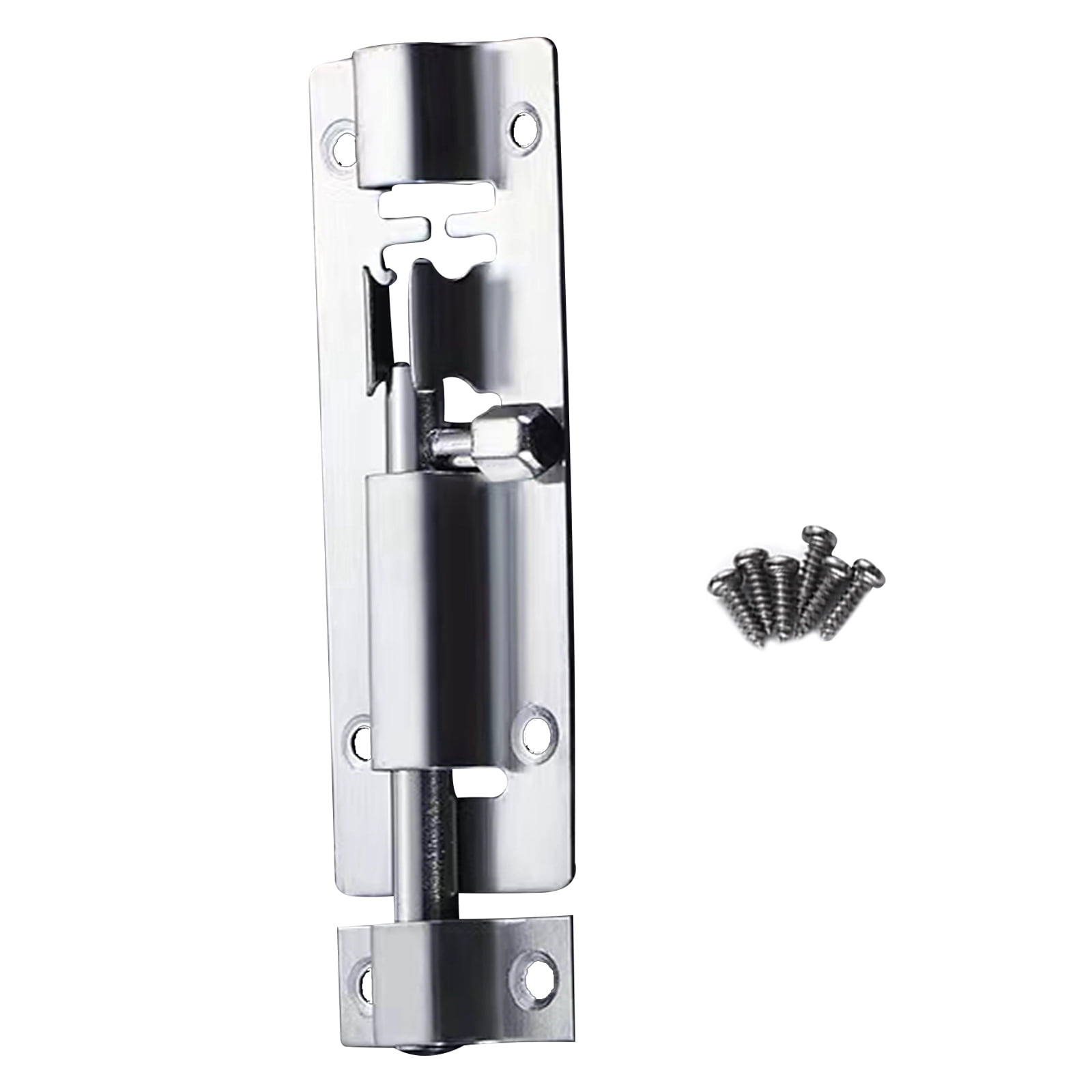 Door Latch Sliding Lock Bolt Latch Hasp Staple Gate Safety Lock Latch ...