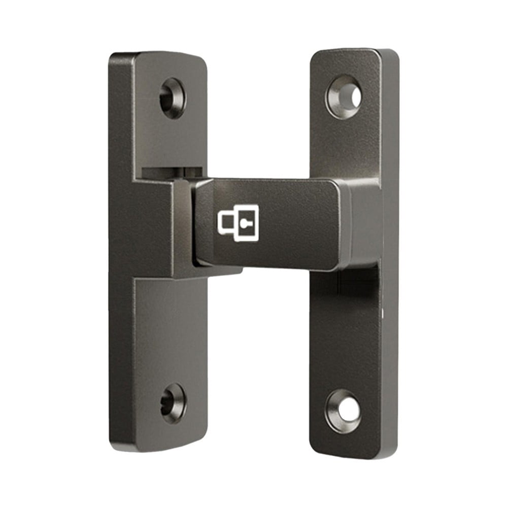 Door Latch W/ Luminous 90 Degrees Sliding Door Lock Free-Punch Interior ...